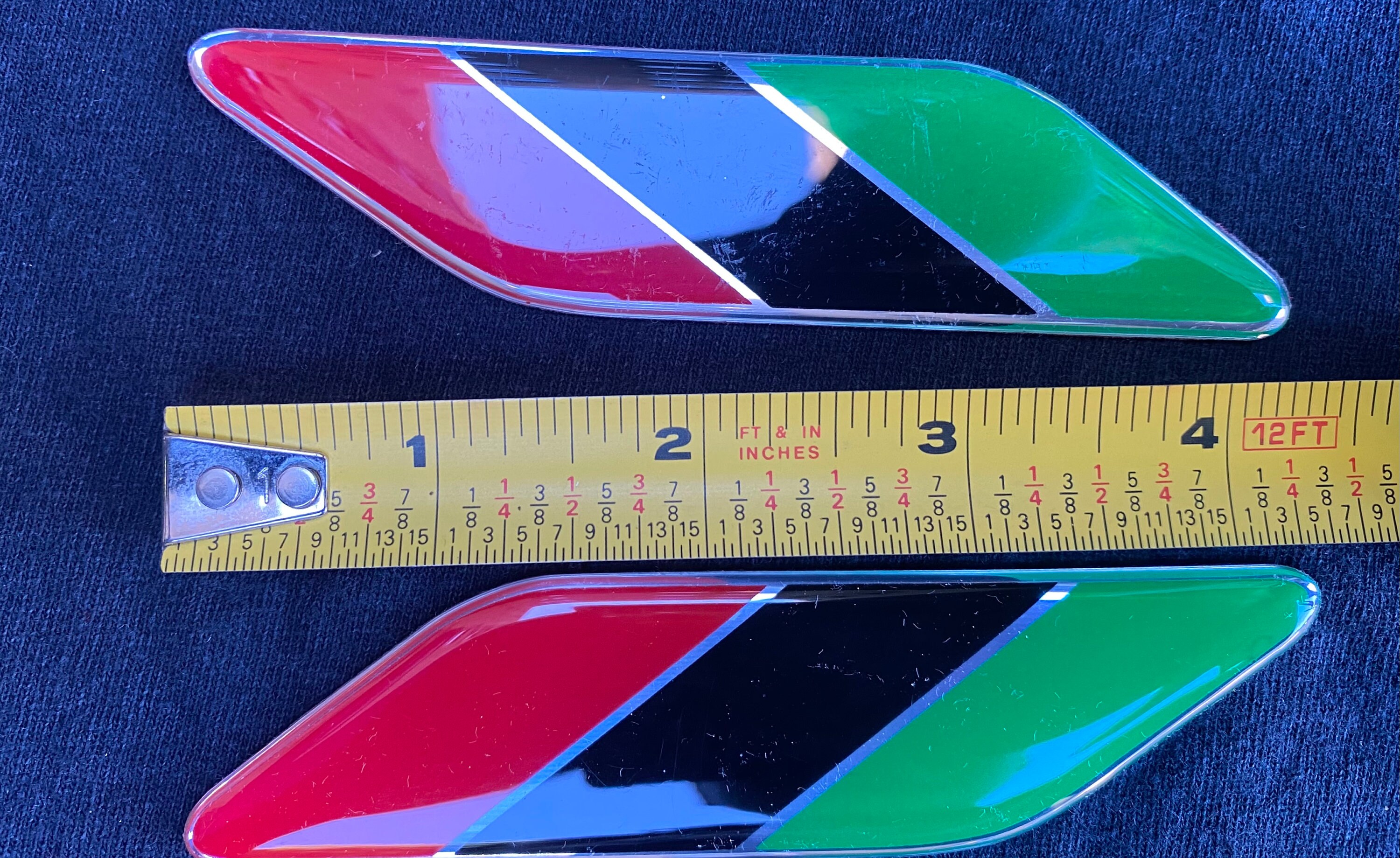 3D Pan-african Flag Car Decals (3piece Set) - Etsy