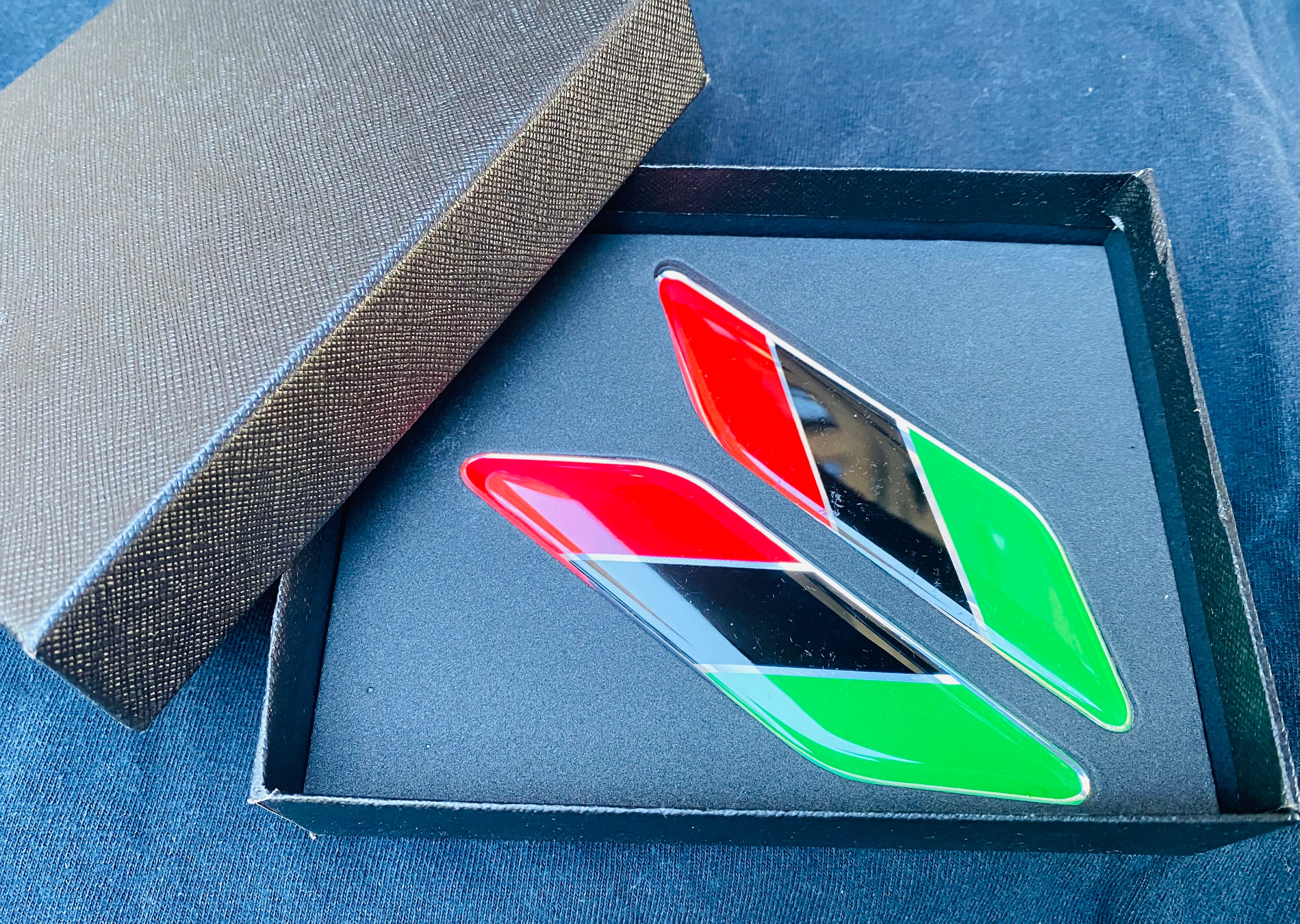 3D Pan-african Flag Car Decals (3piece Set) - Etsy