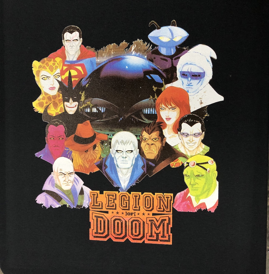 Justice League Legion of Doom T Shirts - Etsy