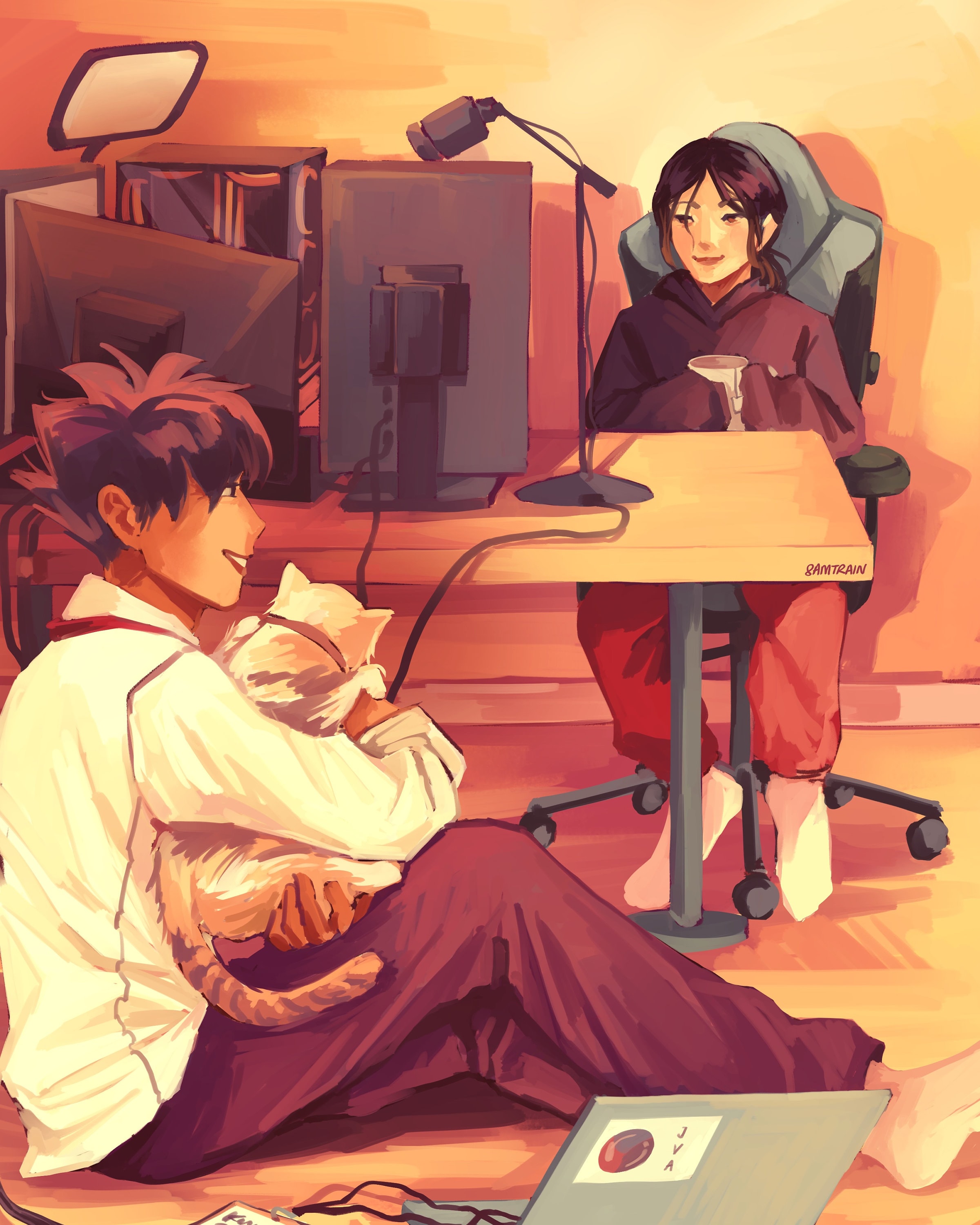 Kuroken Bundle V2 kuroken Week Kuroo X Kenma Art Prints and Sticker ...