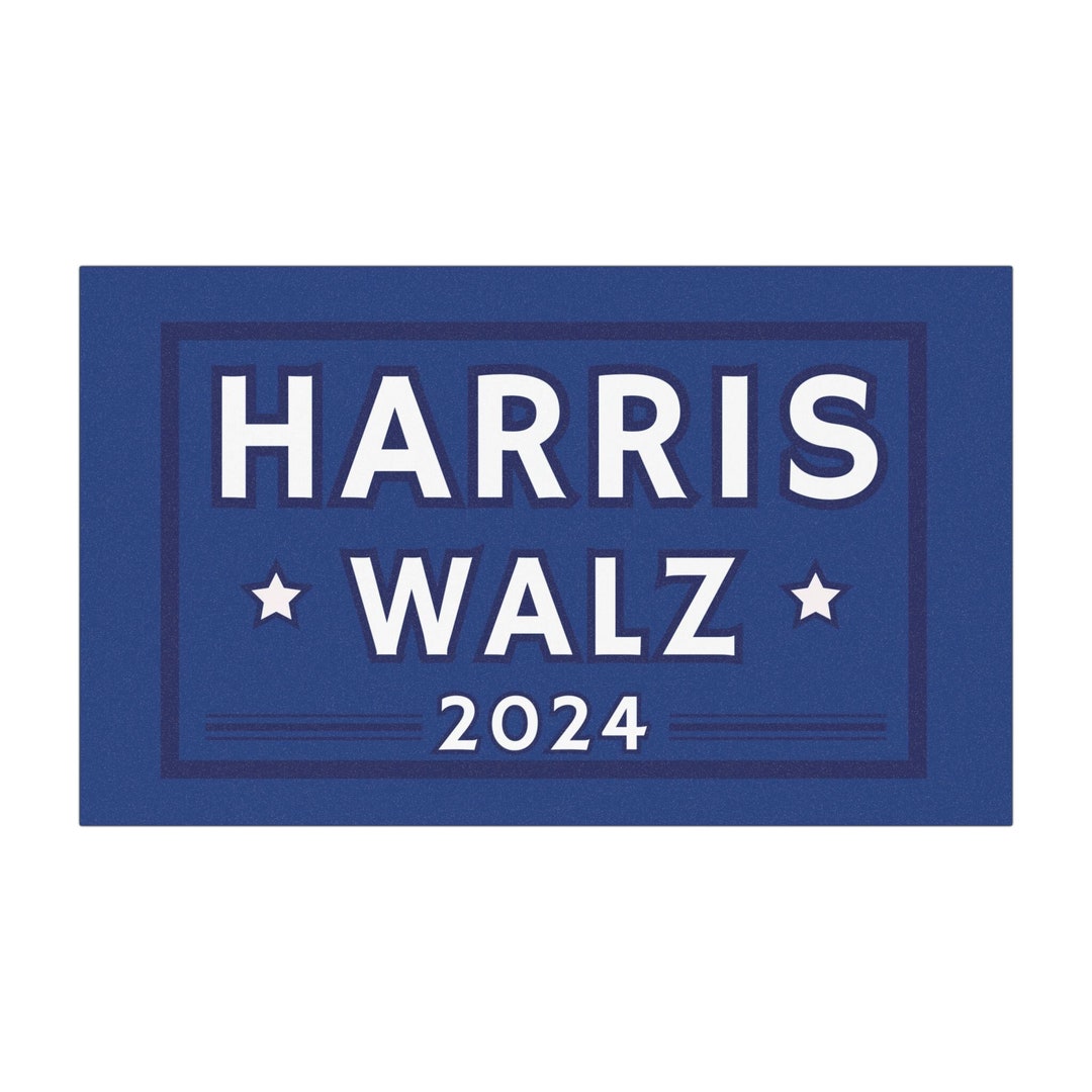 Harris Walz Magnet, Kamala Harris President 2024 Bumper Magnet ...