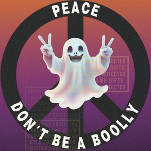 Peaceful Anti-bullying Car Magnet, Don't Be a Bully Boolly, Magnetic ...