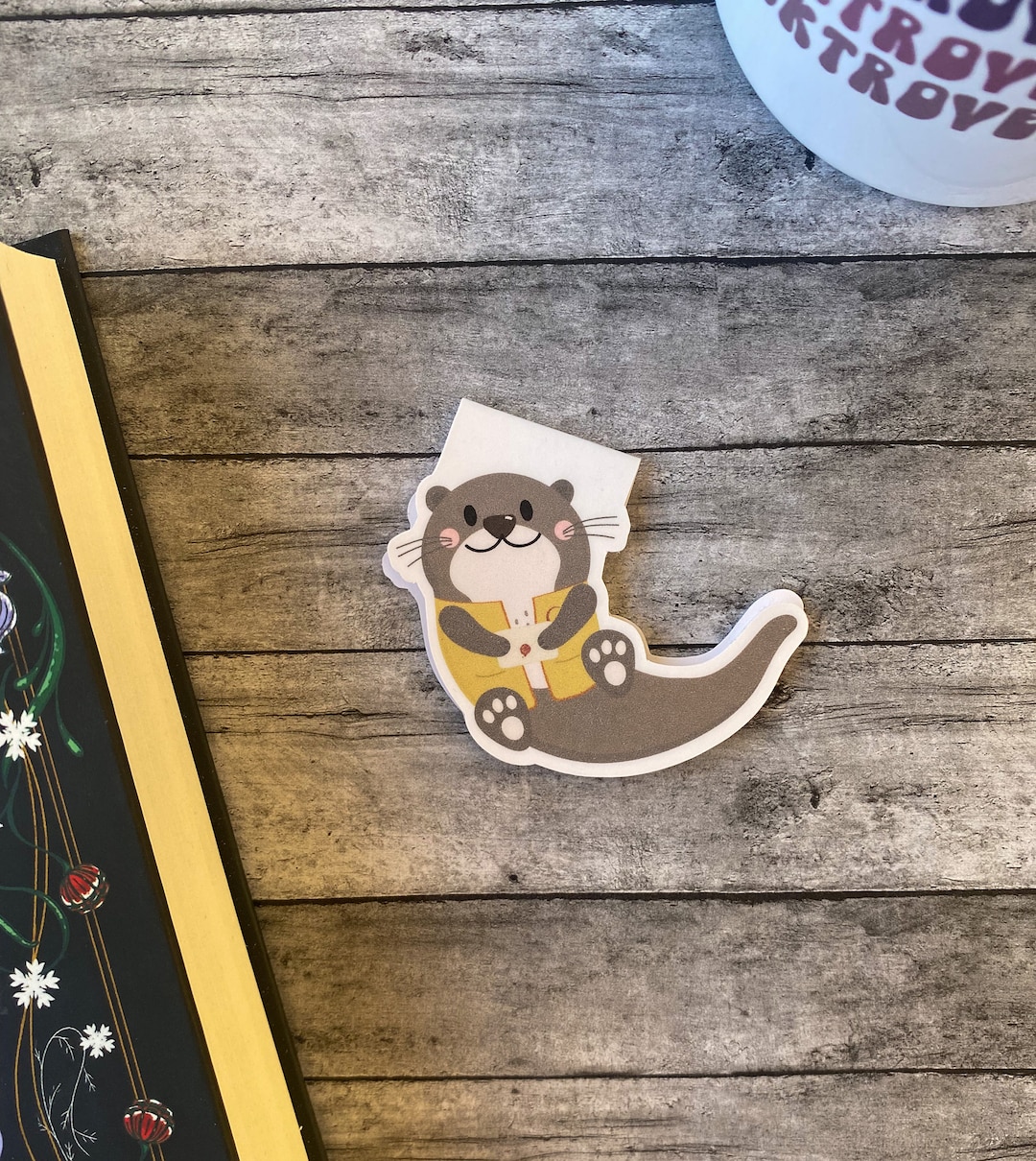 Crescent City Otter Bookmark, Postal Service, HOEAB, Sticker, Matte ...