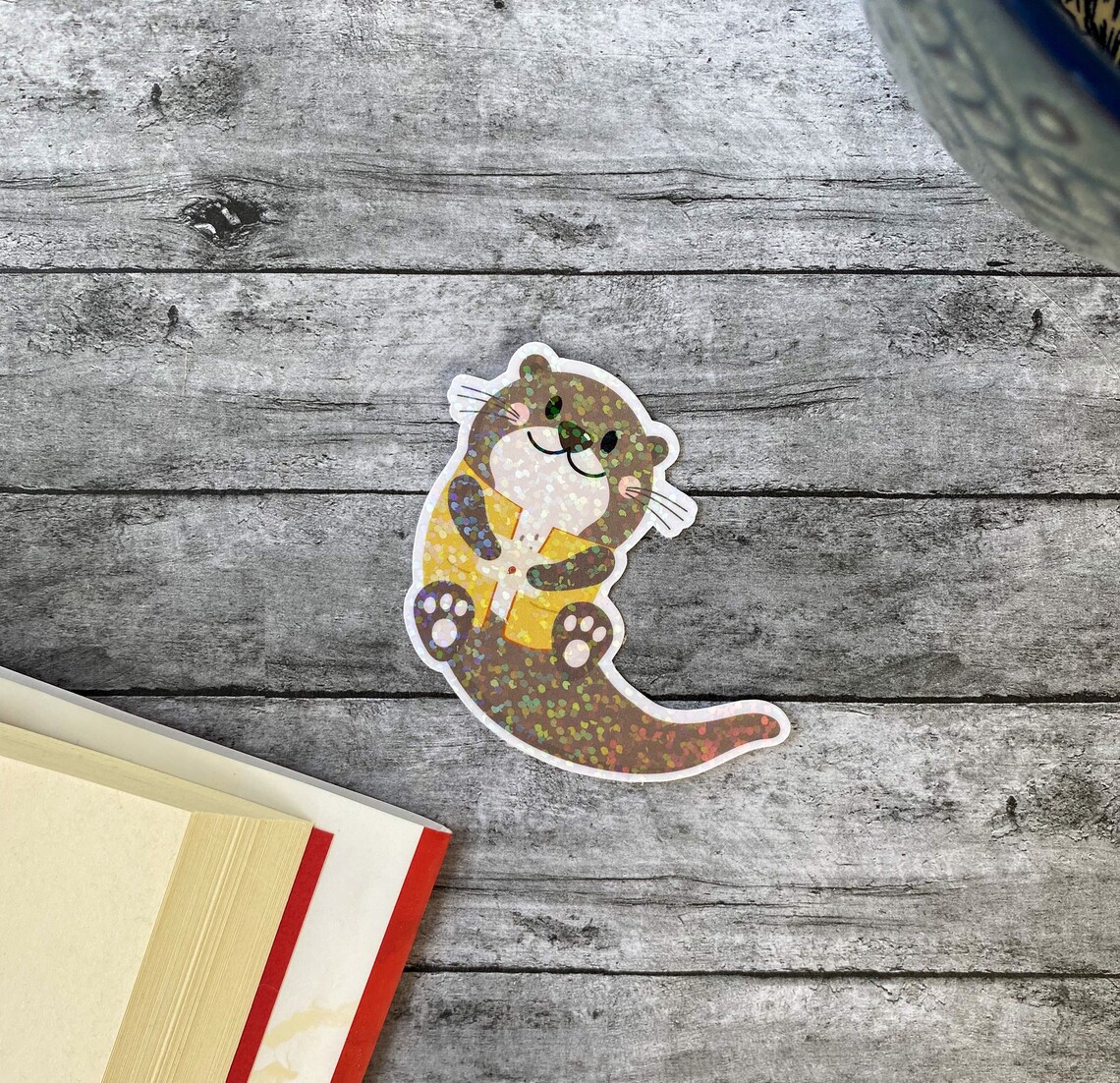 Crescent City Postal Service Otter HOEAB Sticker Matte - Etsy
