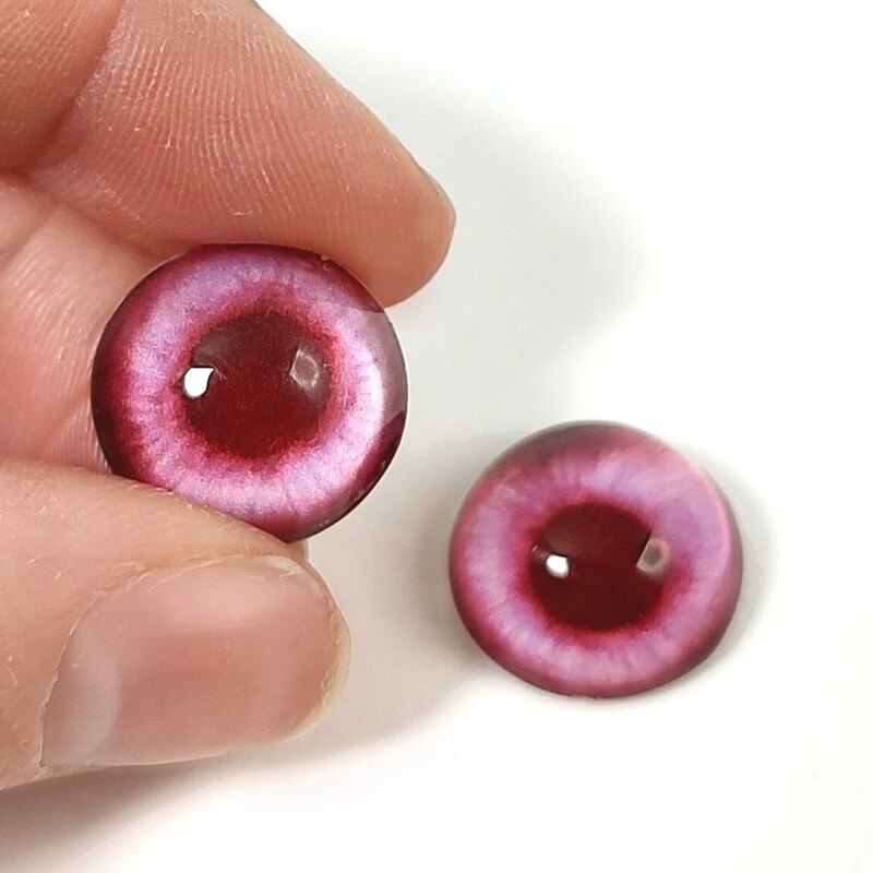 Pink Contacts Eyes - Etsy