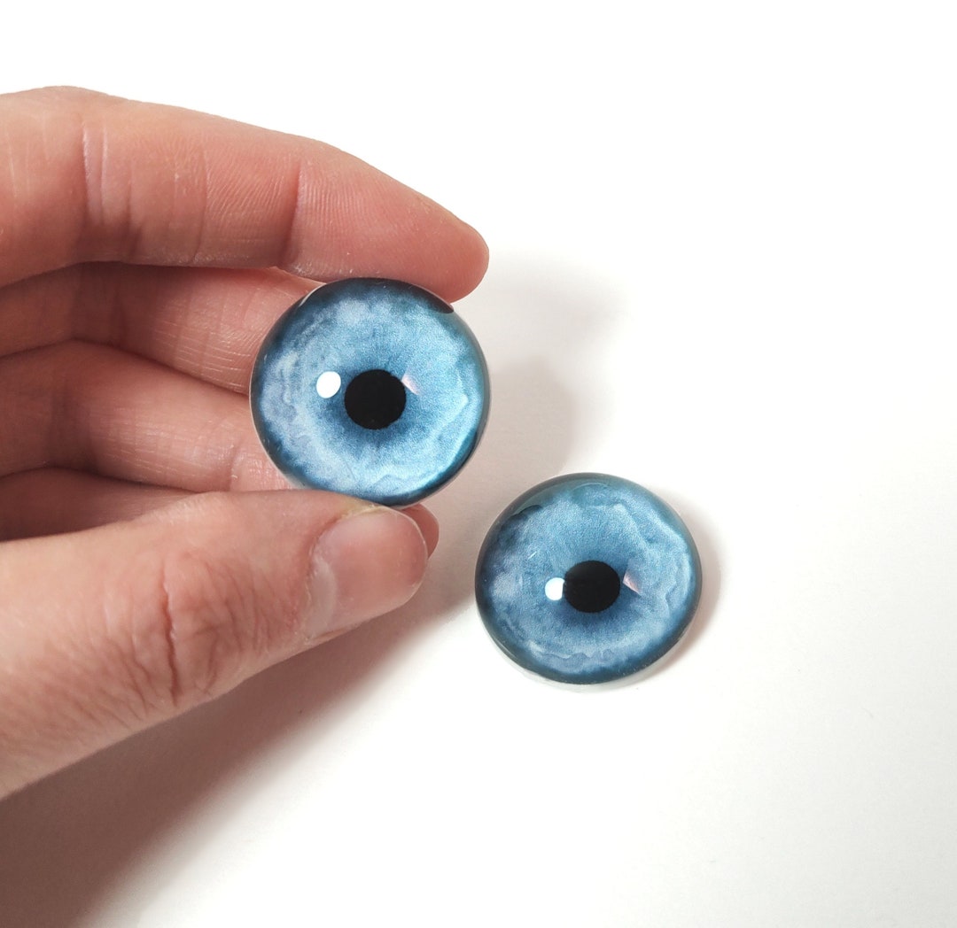 Choose a Size, Bright Blue Predator Glass Taxidermy Eyes, Glass Eyes ...