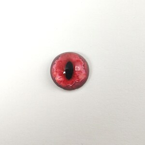 Choose a Size, Ruby Red Taxidermy Eyes, Glass Craft Eyes - Etsy