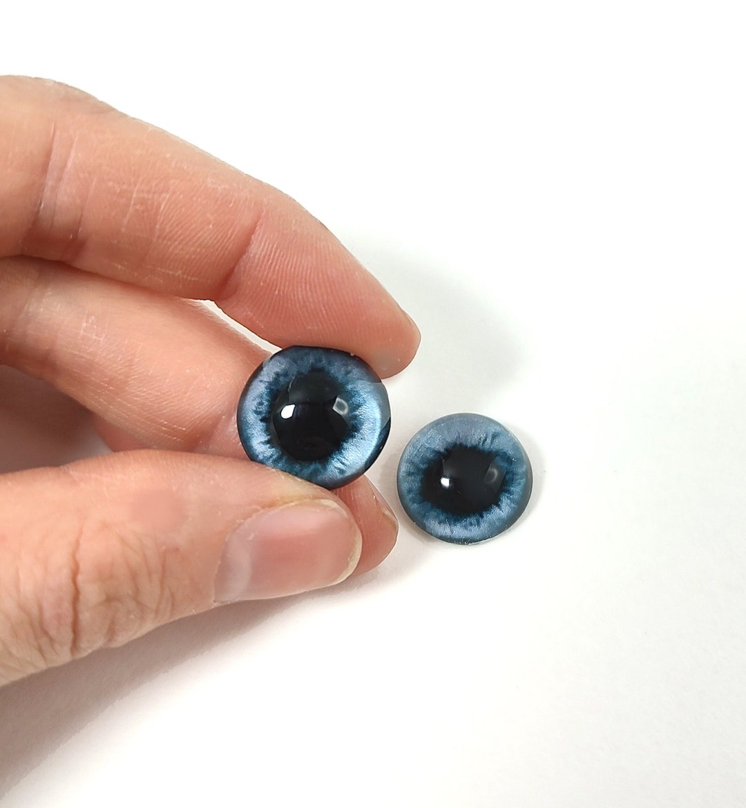 Choose a Size, Natural Blue Grey Rabbit Taxidermy Eyes, Glass Craft ...