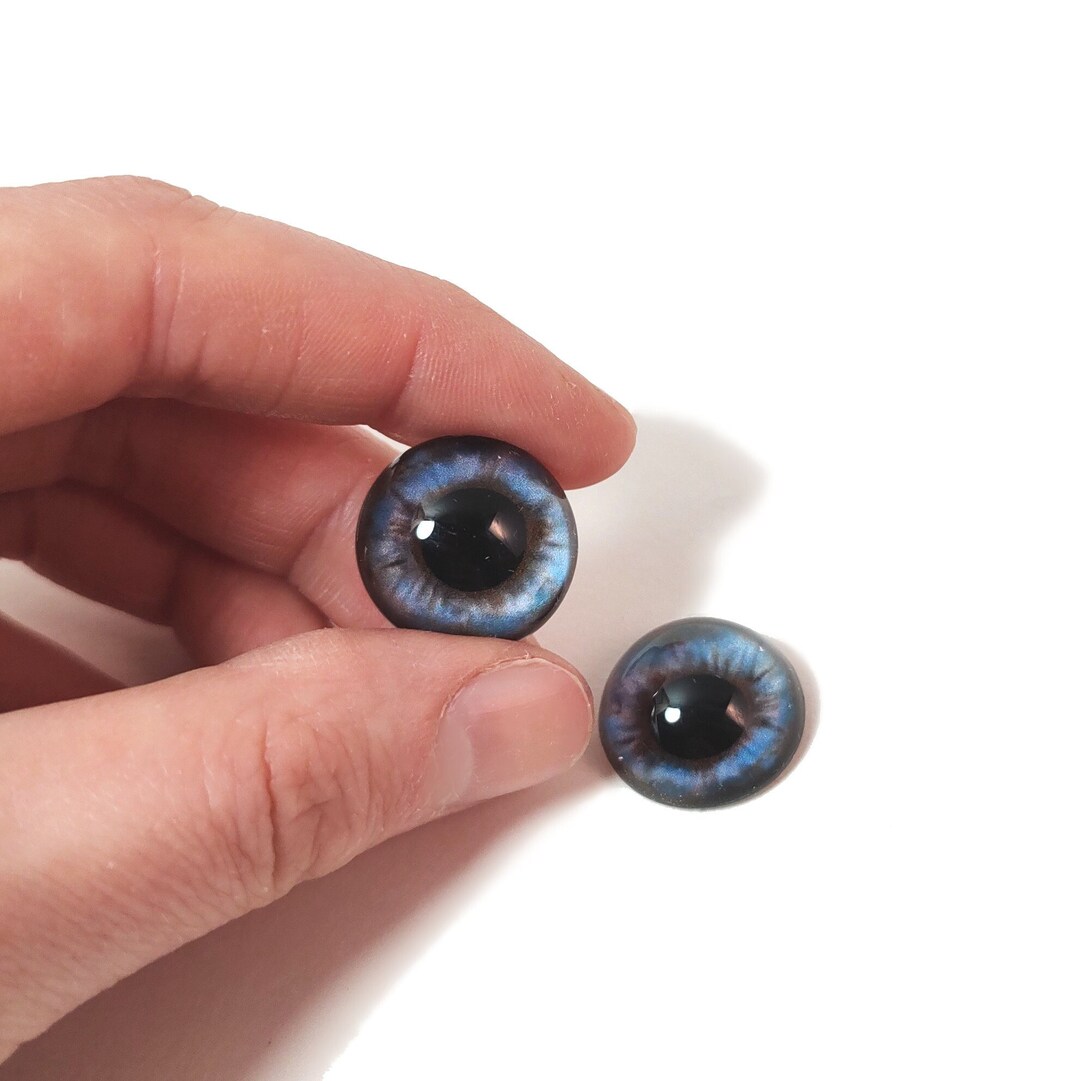 Cobalt Brown Rabbit MM4 Taxidermy Eyes, Glass Eyes, Craft Eyes Made to ...