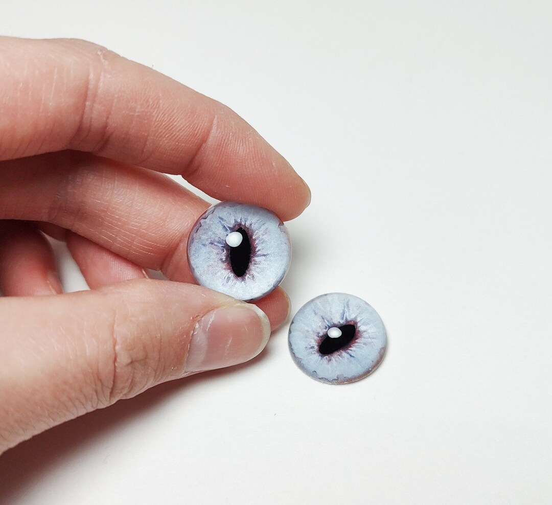 Blue Brown Fox RF24 Taxidermy Eyes, Glass Eyes, Craft Eyes, Made to ...