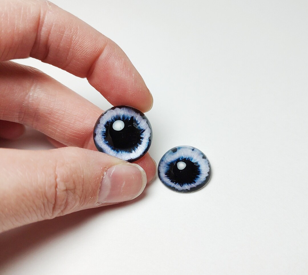 Choose a Size, Grey Blue Rabbit Eyes, One Pair of Taxidermy Eyes ...