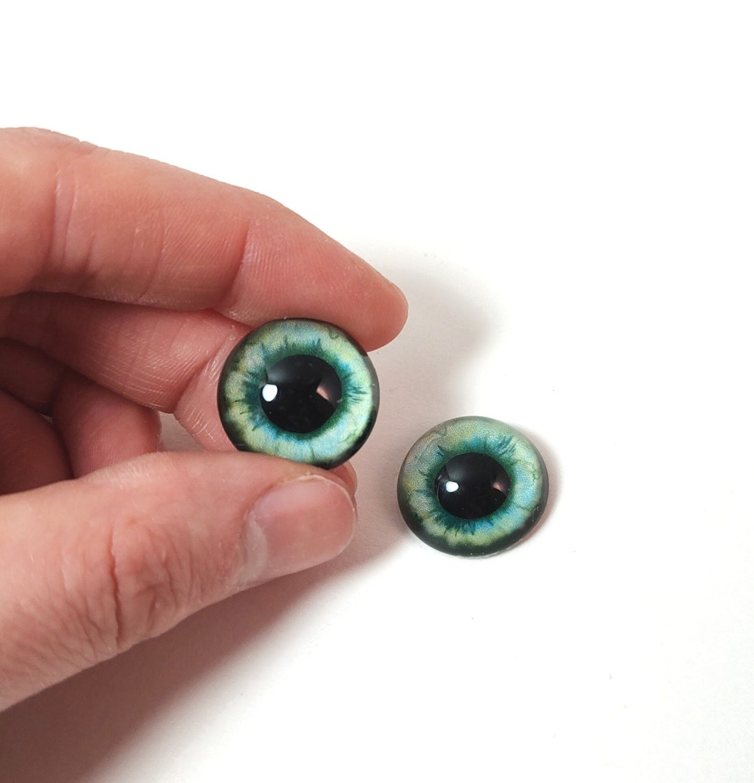 Dark Spruce Rabbit MM8 Taxidermy Eyes, Glass Eyes, Craft Eyes, Made to ...