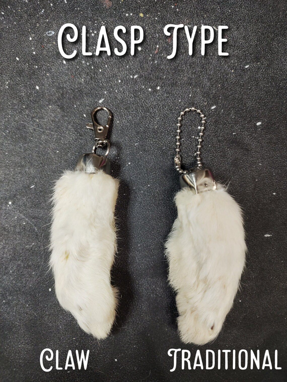 Lucky Rabbit Foot Keychain Charm, Midnight Blue, Real Rabbit Foot. - Etsy
