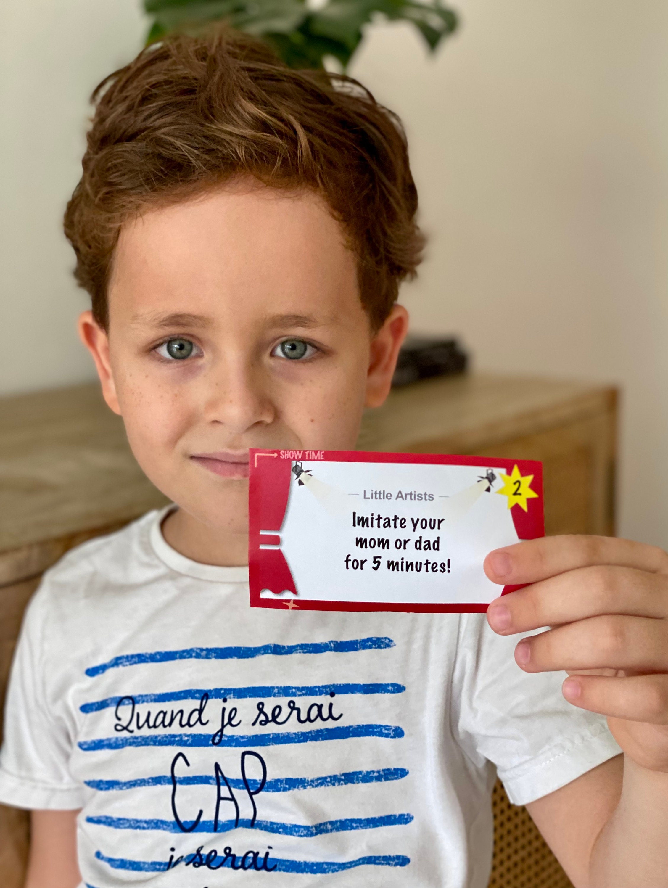 Kid Challenges Game, Challenge Cards, Family Game - Etsy