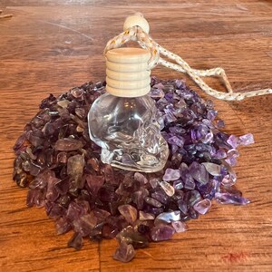 Custom Hanging Crystal Skull Car Diffuser Gift Set - Choose the ...
