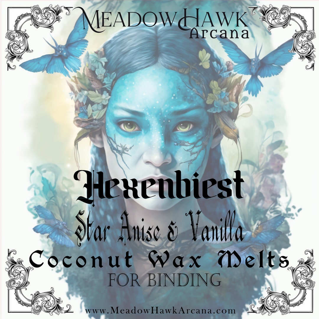 HEXENBIEST Binding Intention Wax Melts With Crystals and Botanicals ...