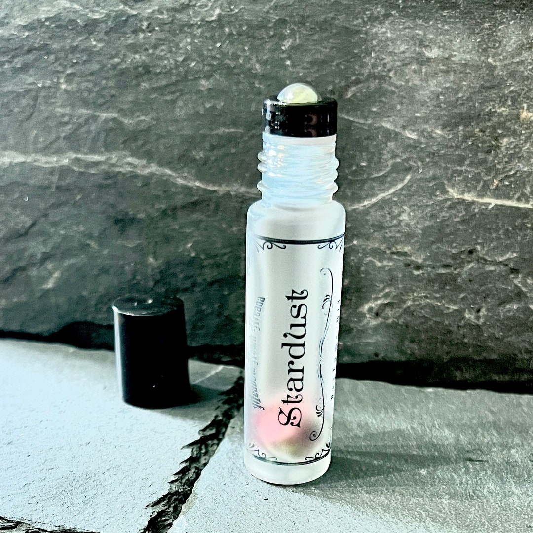 STARDUST - Rainbow Tourmaline Crystal Infused Perfume Oil - Jasmine ...