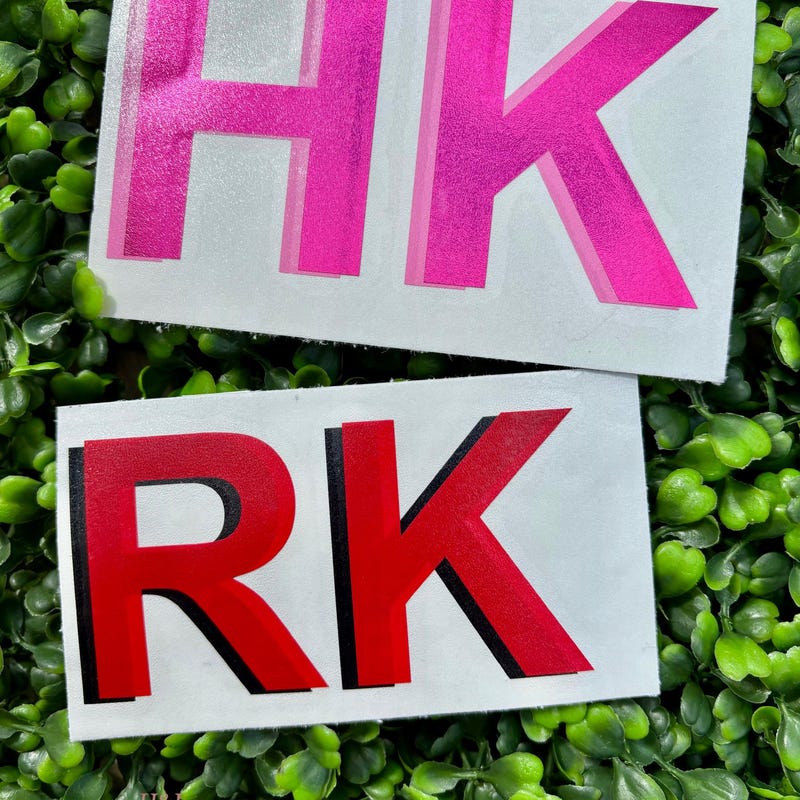 Layered Vinyl Decal - Etsy