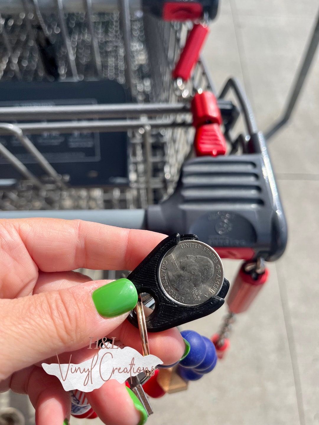 Quarter Holder, Aldi Quarter Keeper, Coin Keeper, Cart Quarter, Quarter ...