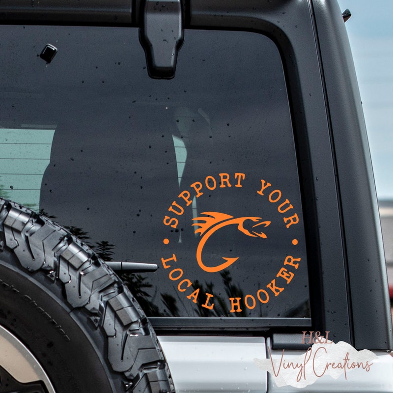 Fishing Truck Decal - Etsy