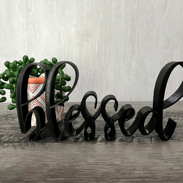 Blessed Sign - Etsy