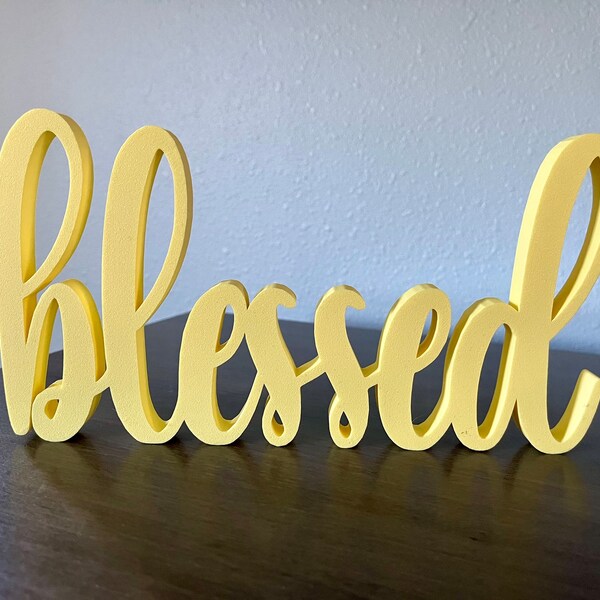 Blessed Sign - Etsy