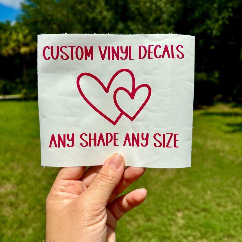 Vinyl Decal - Etsy