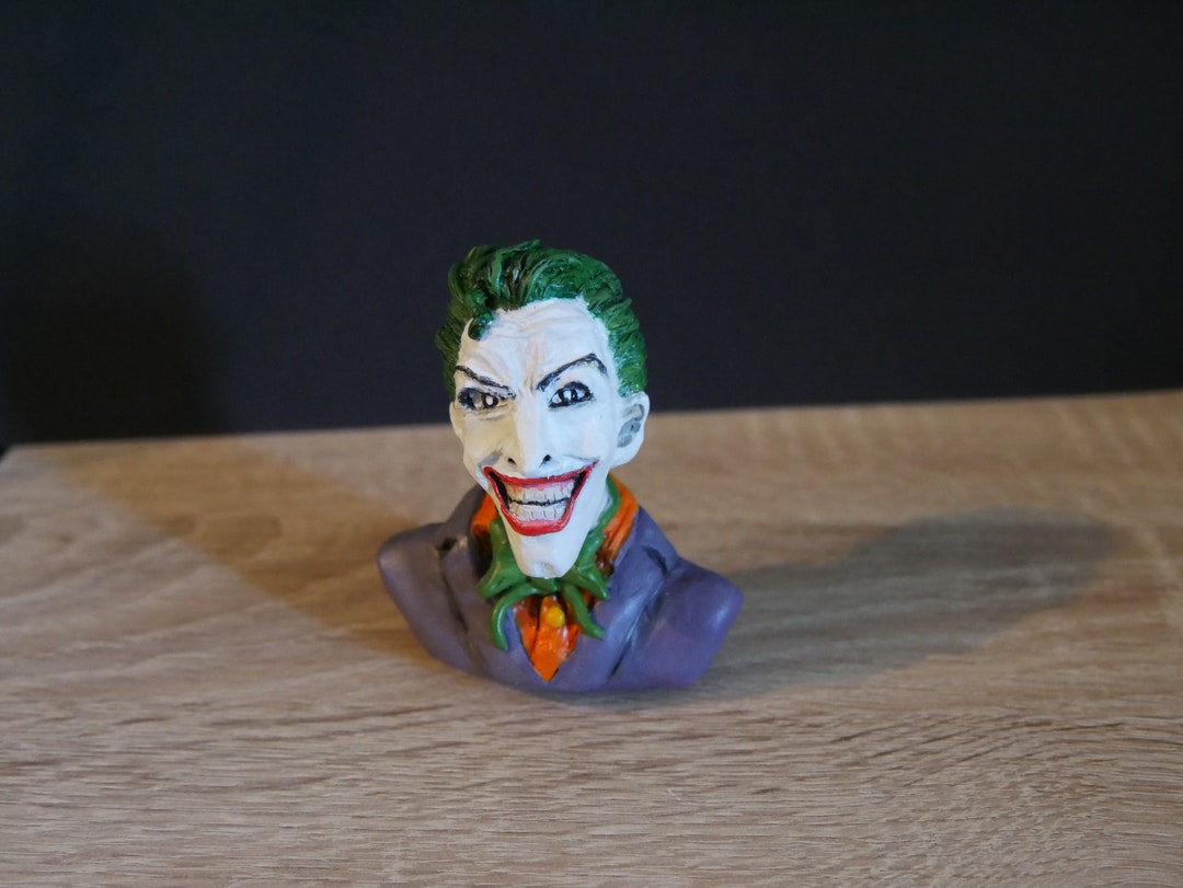 Bust of the Joker Super Sculpey Clay - Etsy
