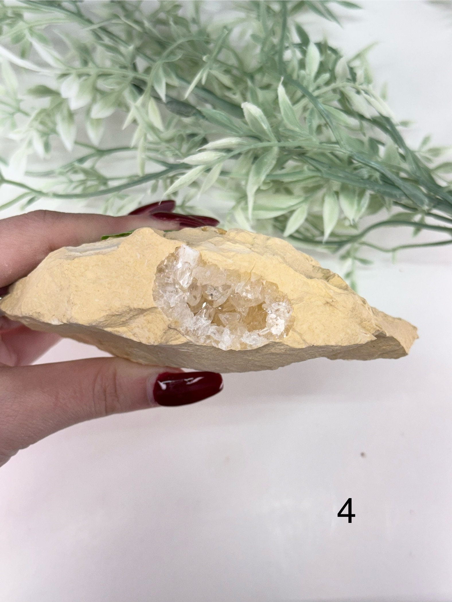 Stunning White Quartz Geode Unique Crystal Geode Cracked Open YOU ...