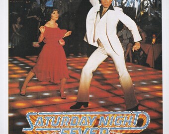 Saturday Night Fever Poster | Etsy