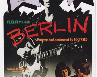 Lou Reed Poster | Etsy