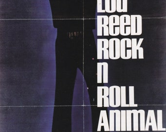 Lou Reed Poster | Etsy