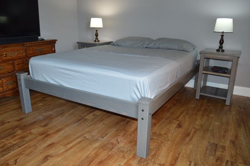 A&L Furniture Co. Homestead Bed Frame Base Versaloft, Bed Frame, Solid Wood Bed Frame - Etsy