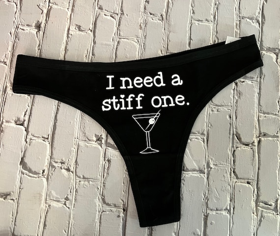 I Need a stiff One Funny Underwear Bachelorette Party - Etsy