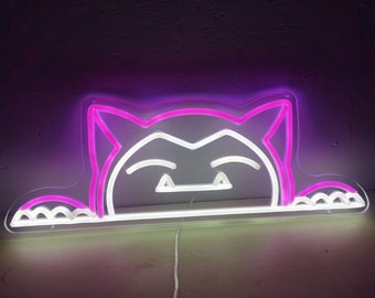 Snorlax Neon Sign - Etsy