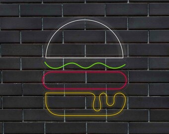 Led Fast Food Sign - Etsy