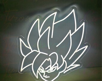 Vegeta Dragon Ball Neon Sign - Etsy
