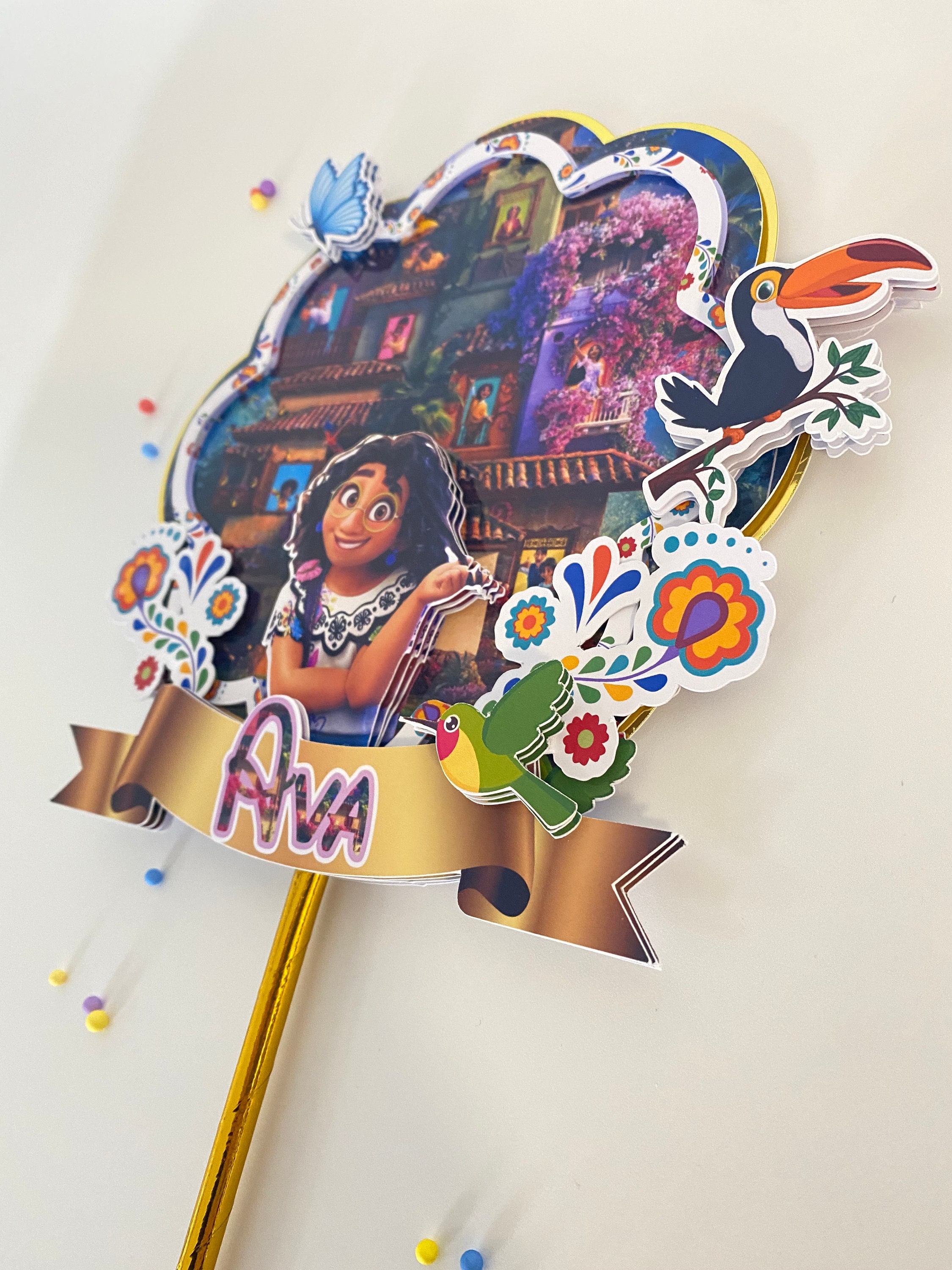 Disney's Encanto Cake Topper 3D Mirabel Madrigal Happy - Etsy Australia