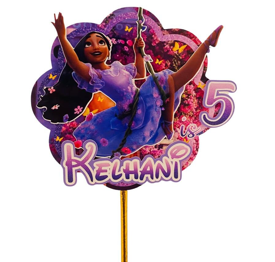 Disney's Encanto Cake Topper 3D Isabela Madrigal Happy - Etsy UK