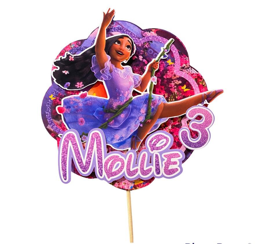 Disney's Encanto Cake Topper 3D Isabela Madrigal Happy - Etsy UK