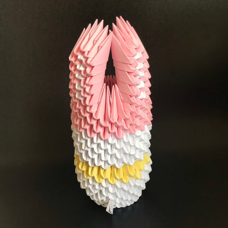 3D Origami Bunny - Etsy