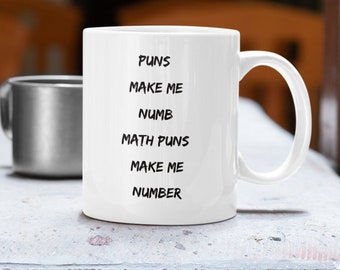 Math Puns Mug - Etsy