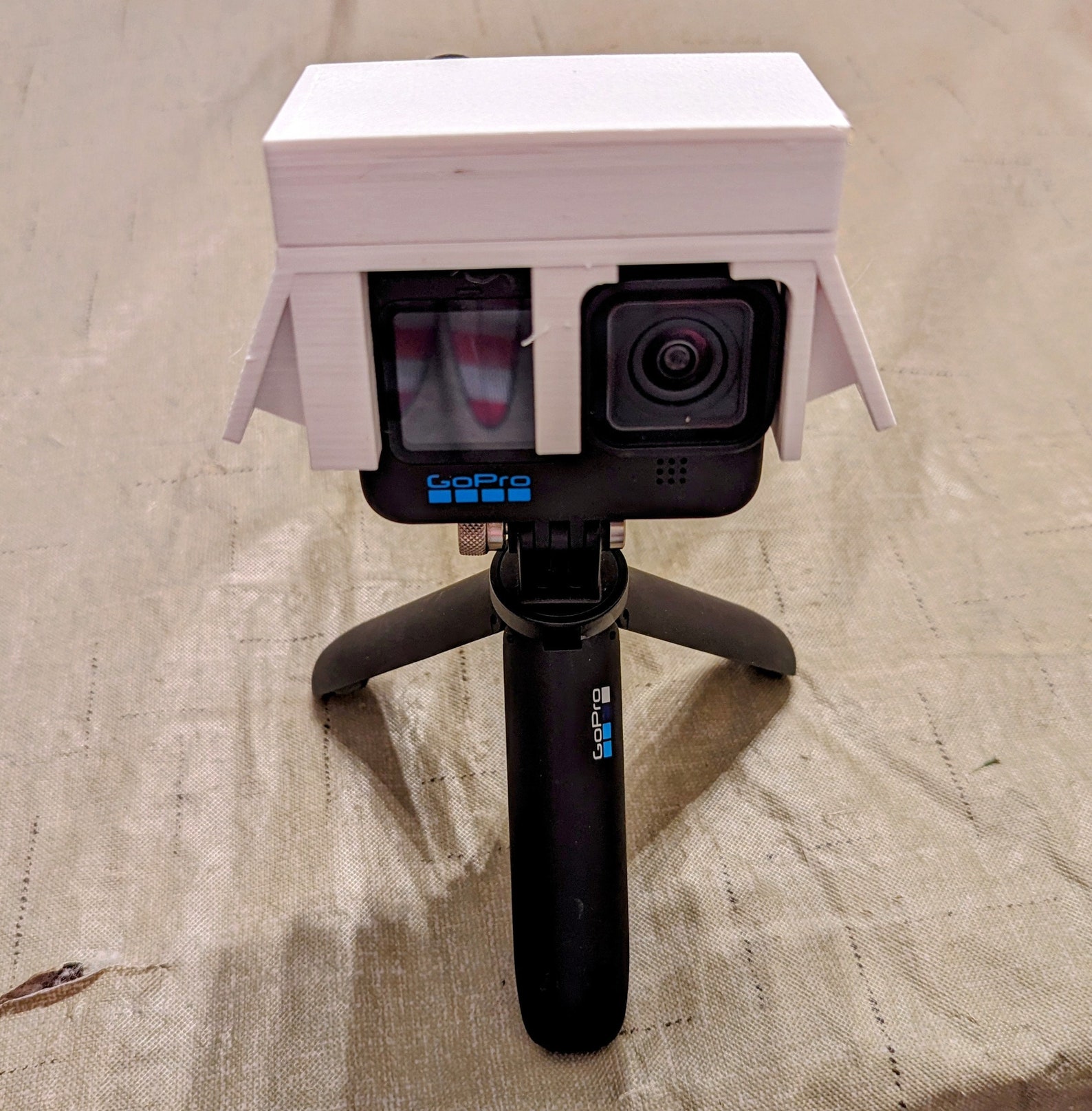 Sun Shade Fan - Powered Heat Protection for Your Gopro - Etsy