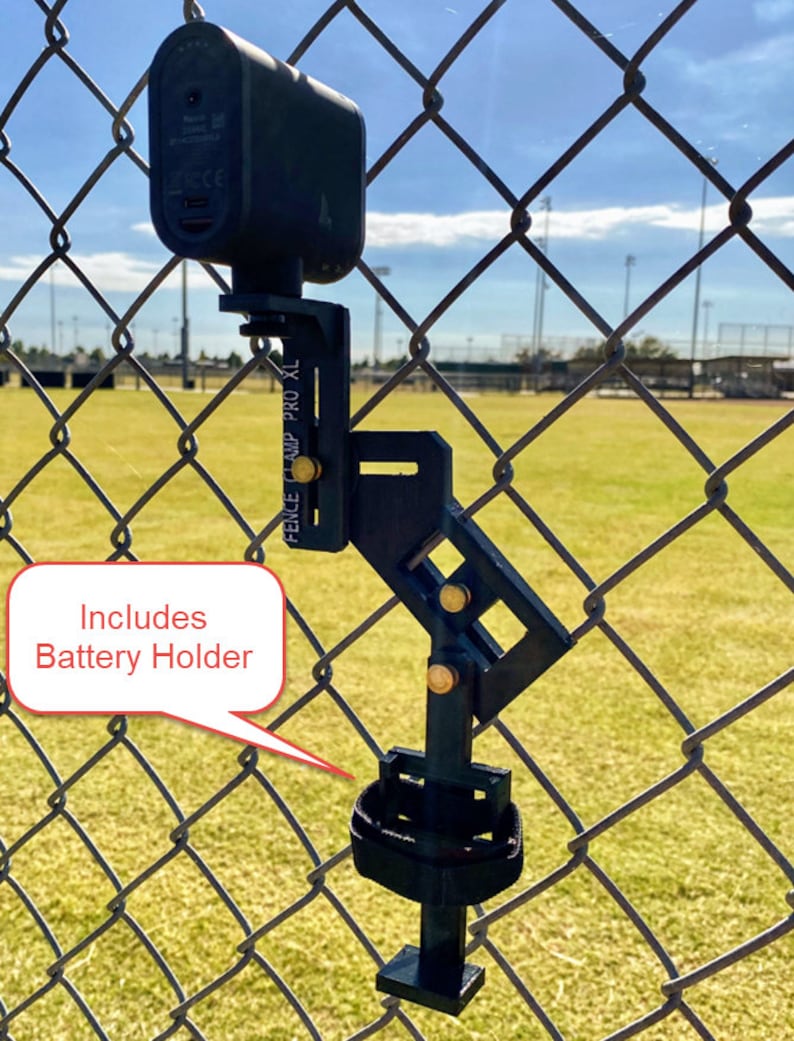 Fence Clamp Pro XL - Mevo Mount for Baseball and Softball Games - Etsy