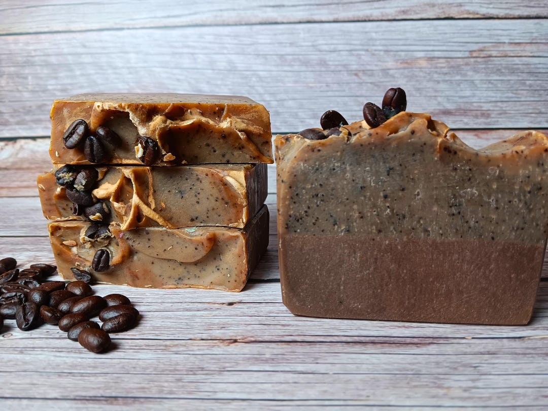 Handmade Espresso Coffee Shop Bar Soap Sunflower Oil - Etsy