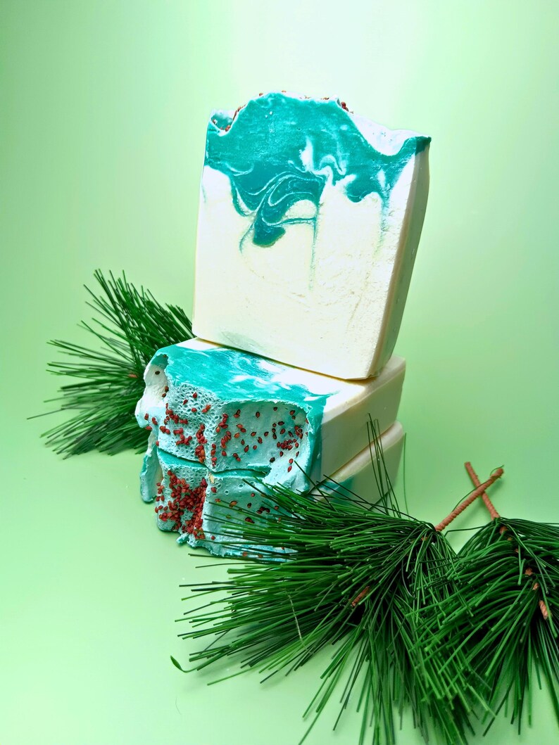 Holiday Soap Collection Gift Set - Candy Cane, Christmas Pine, Fresh ...