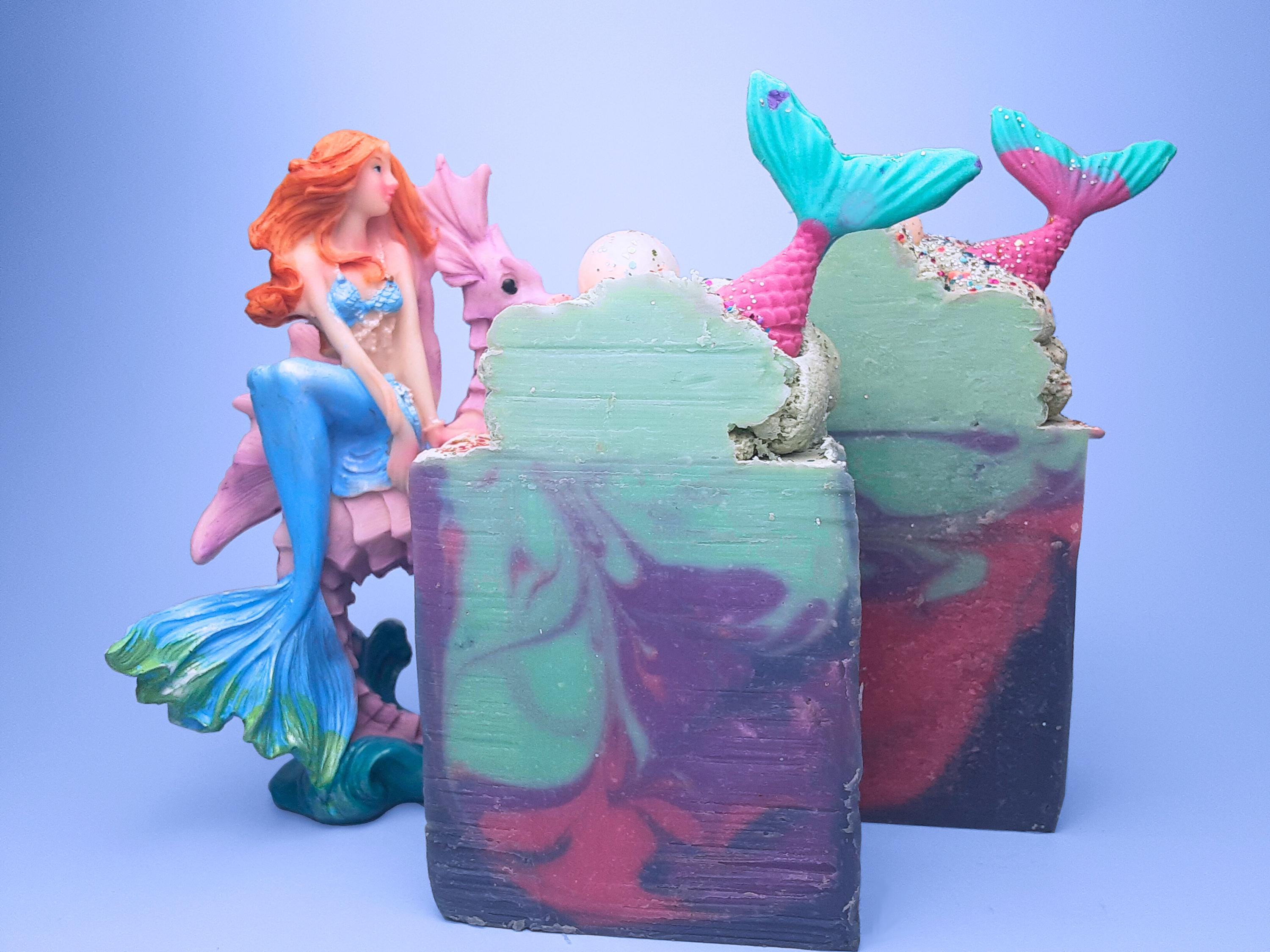 Mermaid, Sweet Oceany-scented Spa Bath Gift Set for Kids, Whimsical ...