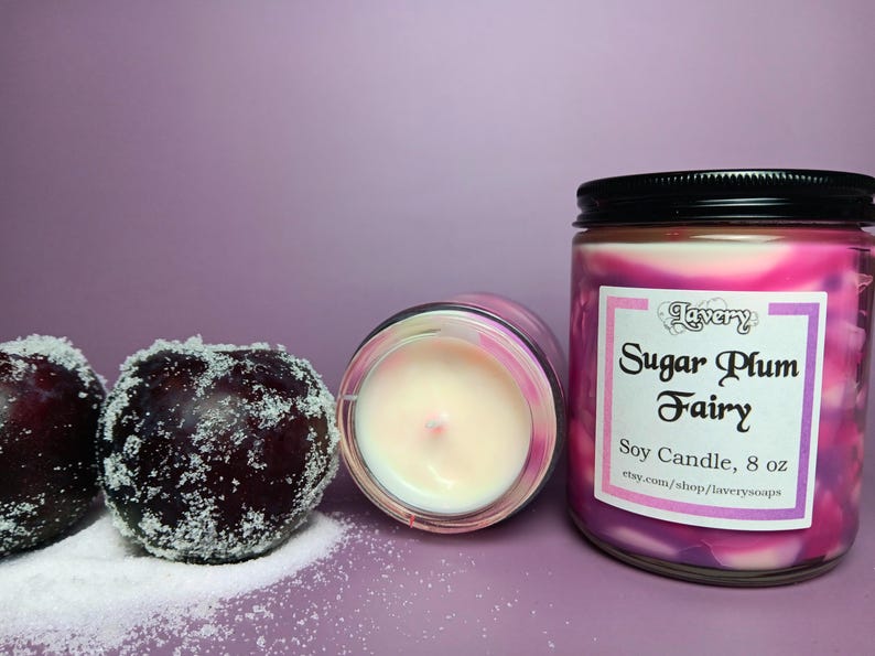 Fantasy Candle Collection Gift Set - Mermaid, Unicorn, and Sugar Plum ...