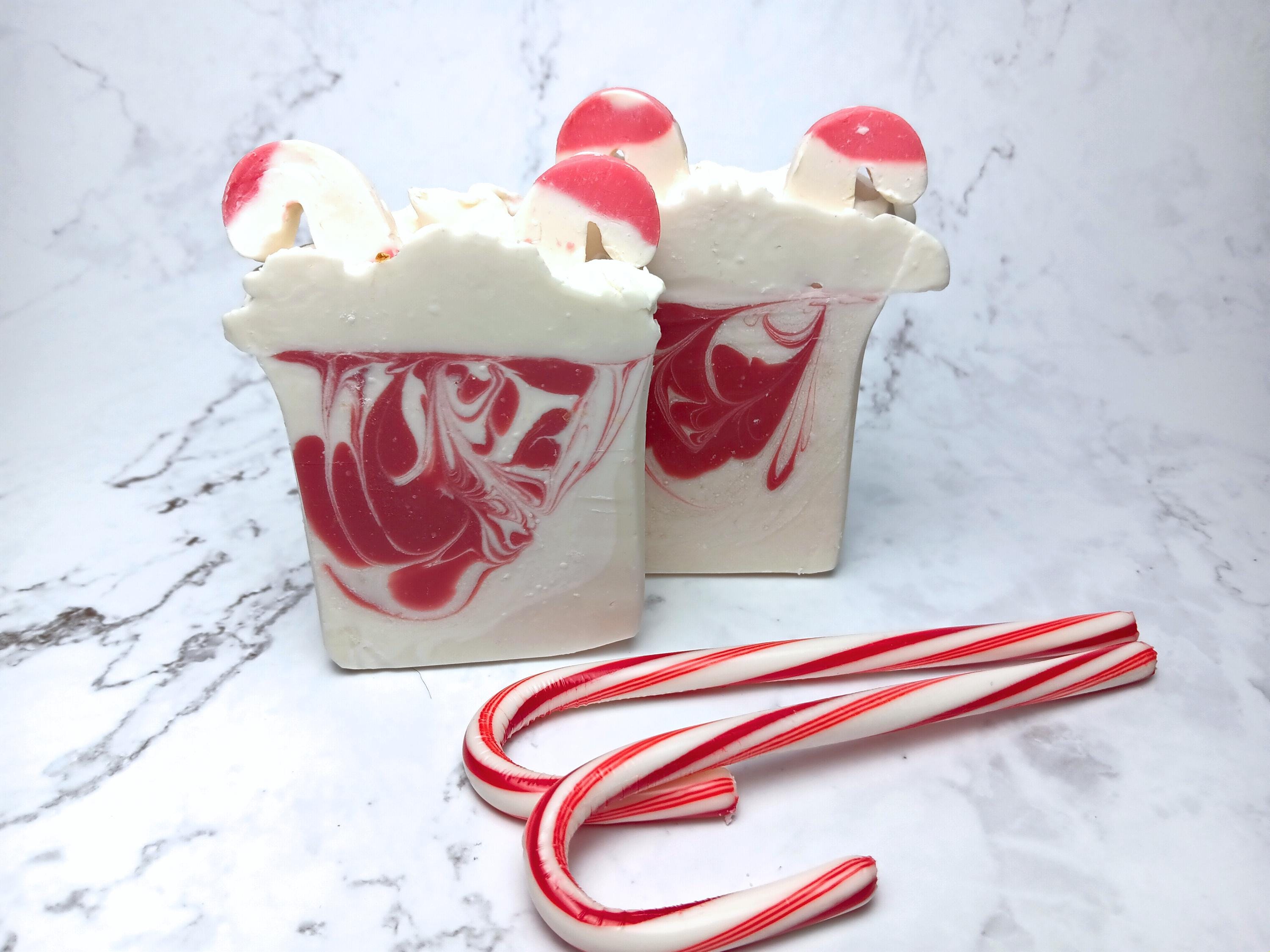 Holiday Soap Collection Gift Set - Candy Cane, Christmas Pine, Fresh ...