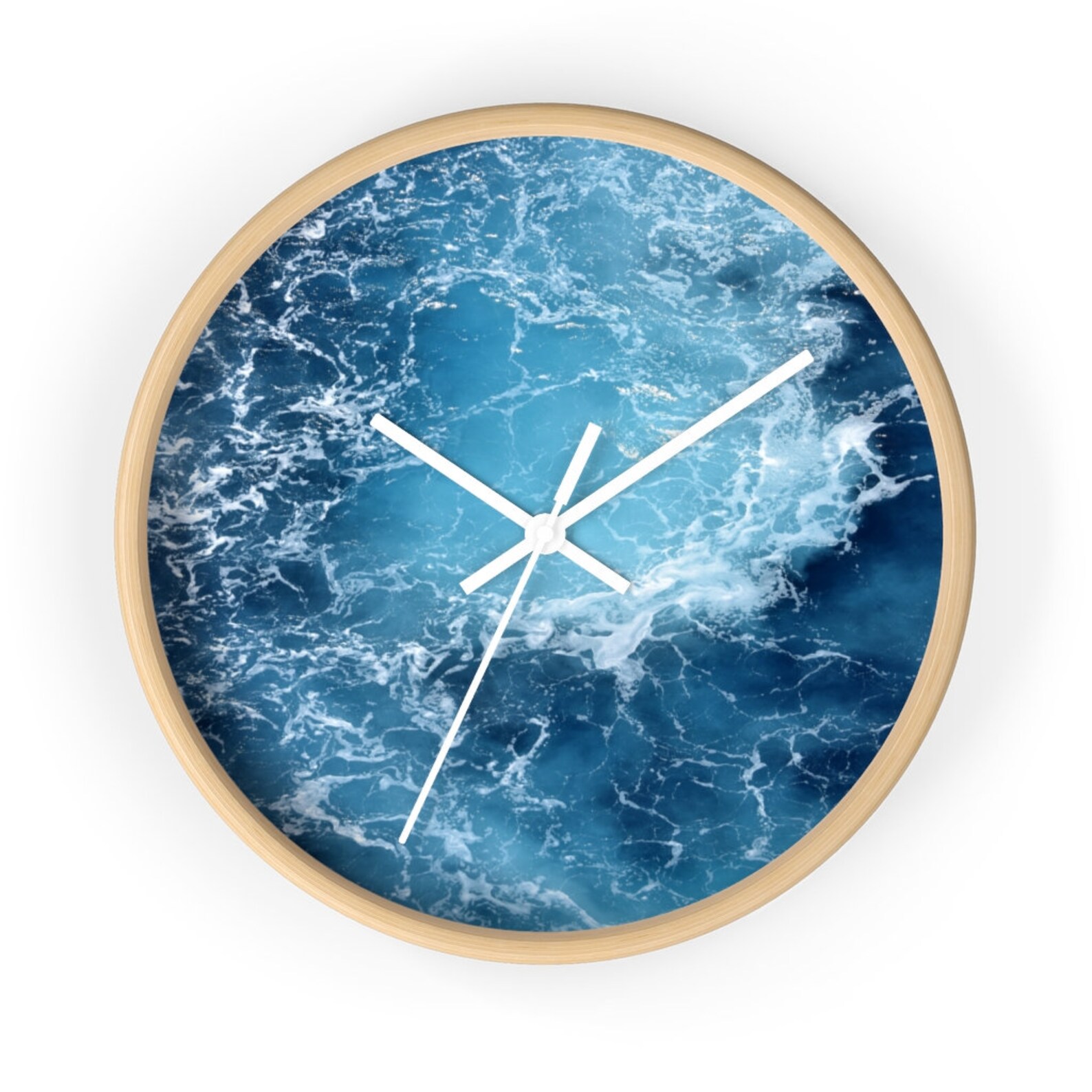 Ocean Wall clock Sea Waves clock ocean decor beach house | Etsy
